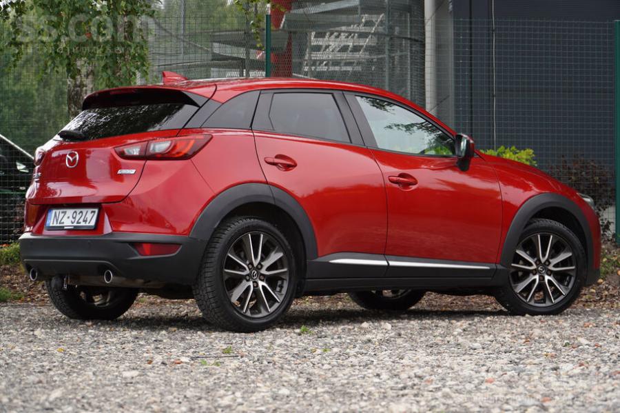 Sarkans Mazda CX-3 2016 Rīga, ar dzinēja tilpumu 1.50 L un nobraukumu 191 tūkst. km par 9990 €, foto 12 vietnē AUTOMOTO.COM.LV