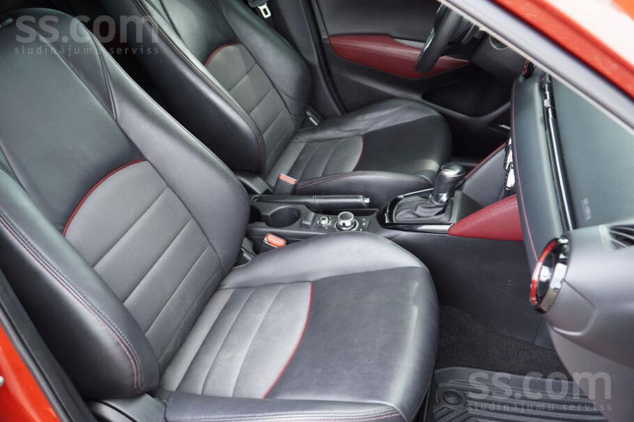 Sarkans Mazda CX-3 2016 Rīga, ar dzinēja tilpumu 1.50 L un nobraukumu 191 tūkst. km par 9990 €, foto 25 vietnē AUTOMOTO.COM.LV