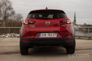 Red Mazda CX-3 2016 in Riga, with an engine capacity of 1.50 L and mileage of 0 thousand km for 9800 €, photo 7 on AUTOMOTO.COM.LV