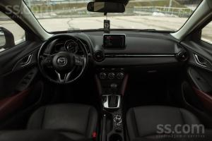 Red Mazda CX-3 2016 in Riga, with an engine capacity of 1.50 L and mileage of 0 thousand km for 9800 €, photo 13 on AUTOMOTO.COM.LV