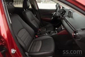 Red Mazda CX-3 2016 in Riga, with an engine capacity of 1.50 L and mileage of 0 thousand km for 9800 €, photo 14 on AUTOMOTO.COM.LV