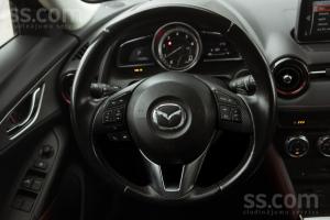 Red Mazda CX-3 2016 in Riga, with an engine capacity of 1.50 L and mileage of 0 thousand km for 9800 €, photo 15 on AUTOMOTO.COM.LV