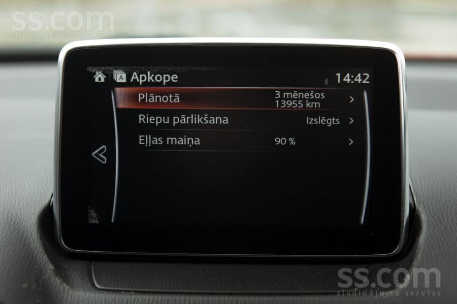 Red Mazda CX-3 2016 in Riga, with an engine capacity of 1.50 L and mileage of 0 thousand km for 9800 €, photo 19 on AUTOMOTO.COM.LV