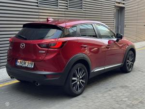 Sarkans Mazda CX-3 2017 Viļņa, ar dzinēja tilpumu 2.00 L un nobraukumu 67 tūkst. km par 15500 €, foto 4 vietnē AUTOMOTO.COM.LV