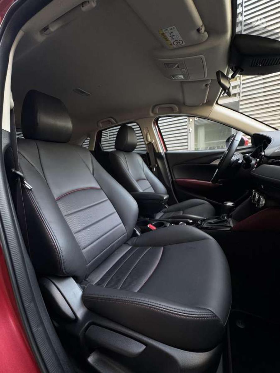 Sarkans Mazda CX-3 2017 Viļņa, ar dzinēja tilpumu 2.00 L un nobraukumu 67 tūkst. km par 15500 €, foto 17 vietnē AUTOMOTO.COM.LV