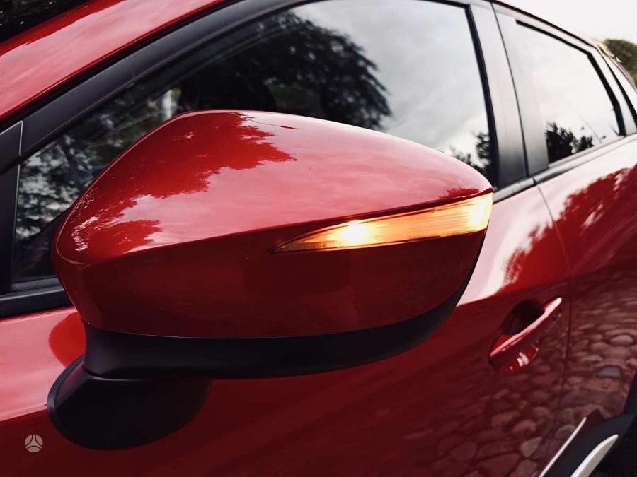 Red Mazda CX-3 2017 in Utena, with an engine capacity of 1.50 L and mileage of 126 thousand km for 13650 €, photo 24 on AUTOMOTO.COM.LV