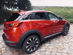 Red Mazda CX-3 2017 in Utena, with an engine capacity of 1.50 L and mileage of 126 thousand km for 13650 €, photo 25 on AUTOMOTO.COM.LV