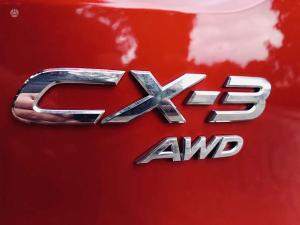 Red Mazda CX-3 2017 in Utena, with an engine capacity of 1.50 L and mileage of 126 thousand km for 13650 €, photo 33 on AUTOMOTO.COM.LV