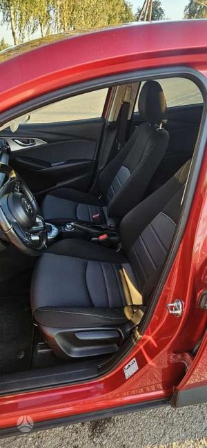 Sarkans Mazda CX-3 2017 Marijampole, ar dzinēja tilpumu 2.00 L un nobraukumu 103 tūkst. km par 13500 €, foto 5 vietnē AUTOMOTO.COM.LV