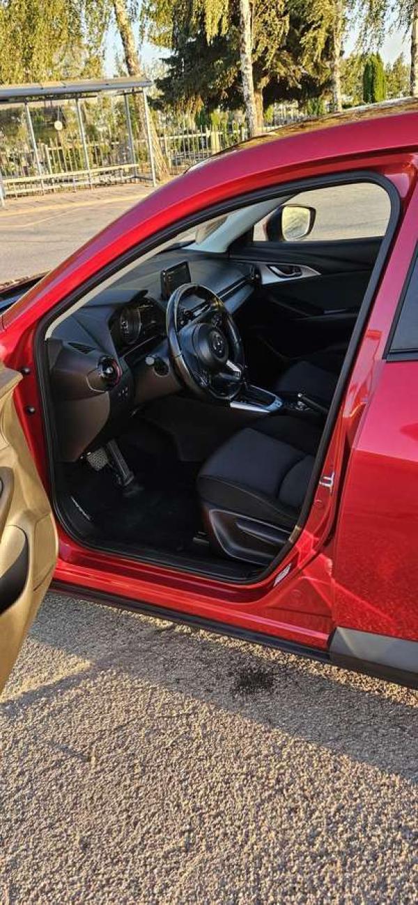 Sarkans Mazda CX-3 2017 Marijampole, ar dzinēja tilpumu 2.00 L un nobraukumu 103 tūkst. km par 13500 €, foto 6 vietnē AUTOMOTO.COM.LV