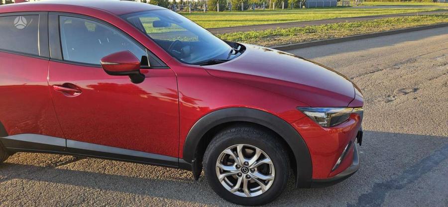 Sarkans Mazda CX-3 2017 Marijampole, ar dzinēja tilpumu 2.00 L un nobraukumu 103 tūkst. km par 13500 €, foto 24 vietnē AUTOMOTO.COM.LV