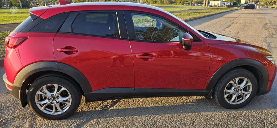 Sarkans Mazda CX-3 2017 Marijampole, ar dzinēja tilpumu 2.00 L un nobraukumu 103 tūkst. km par 13500 €, foto 25 vietnē AUTOMOTO.COM.LV