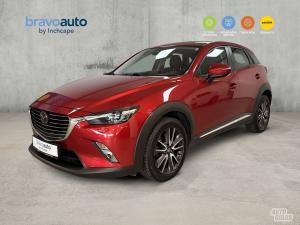 Sarkans Mazda CX-3 2018 Viļņa, ar dzinēja tilpumu 2.00 L un nobraukumu 62 tūkst. km par 17500 €, foto  vietnē AUTOMOTO.COM.LV