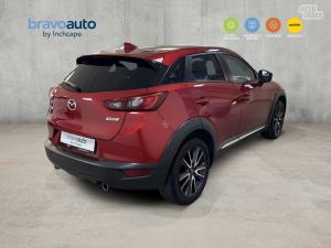 Red Mazda CX-3 2018 in Vilnius, with an engine capacity of 2.00 L and mileage of 62 thousand km for 17500 €, photo 6 on AUTOMOTO.COM.LV