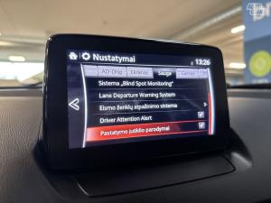 Red Mazda CX-3 2018 in Vilnius, with an engine capacity of 2.00 L and mileage of 62 thousand km for 17500 €, photo 25 on AUTOMOTO.COM.LV