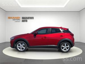 Red Mazda CX-3 2018 in Riga, with an engine capacity of 2.00 L and mileage of 224 thousand km for 9990 €, photo 4 on AUTOMOTO.COM.LV