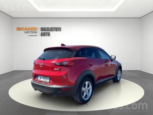 Red Mazda CX-3 2018 in Riga, with an engine capacity of 2.00 L and mileage of 224 thousand km for 9990 €, photo 7 on AUTOMOTO.COM.LV
