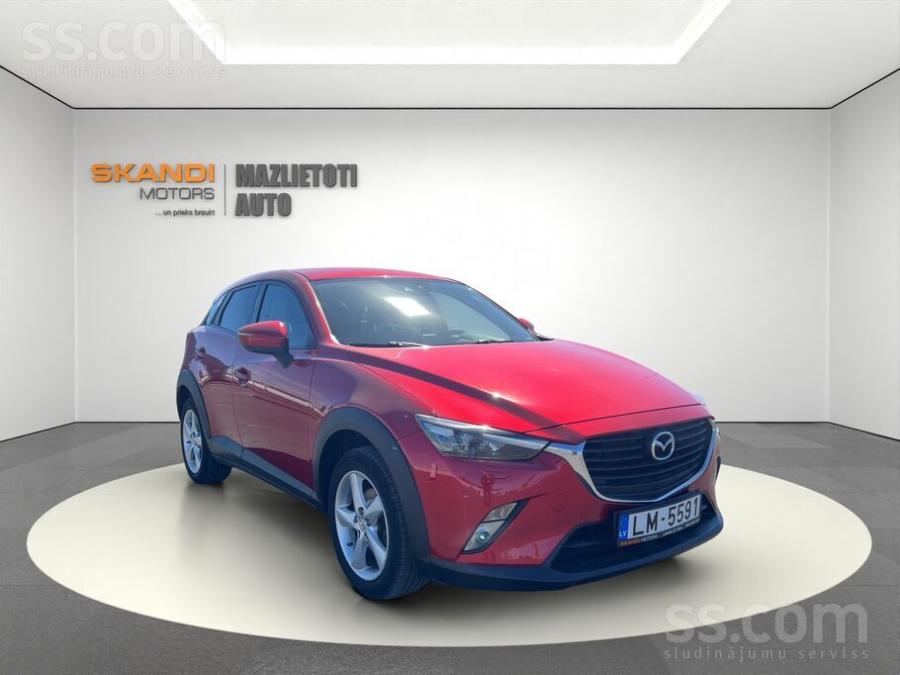 Red Mazda CX-3 2018 in Riga, with an engine capacity of 2.00 L and mileage of 224 thousand km for 9990 €, photo 9 on AUTOMOTO.COM.LV
