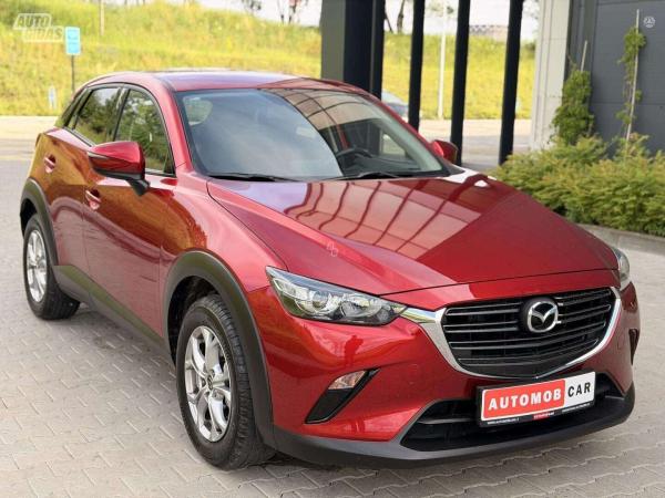 Sarkans Mazda CX-3 2018 Viļņa, ar dzinēja tilpumu 2.00 L un nobraukumu 28 tūkst. km par 12500 €, foto 3 vietnē AUTOMOTO.COM.LV