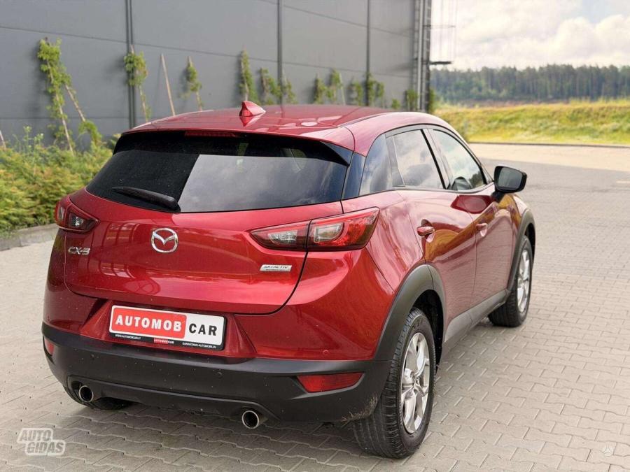 Sarkans Mazda CX-3 2018 Viļņa, ar dzinēja tilpumu 2.00 L un nobraukumu 28 tūkst. km par 12500 €, foto 6 vietnē AUTOMOTO.COM.LV