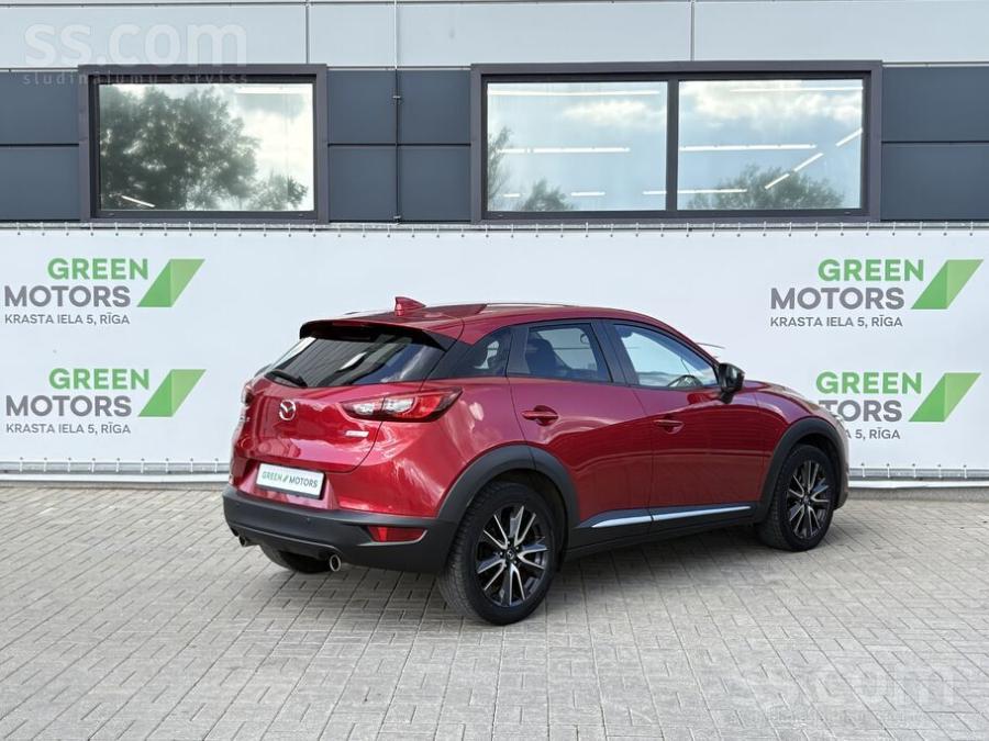 Sarkans Mazda CX-3 2018 Rīga, ar dzinēja tilpumu 2.00 L un nobraukumu 63 tūkst. km par 13900 €, foto 5 vietnē AUTOMOTO.COM.LV