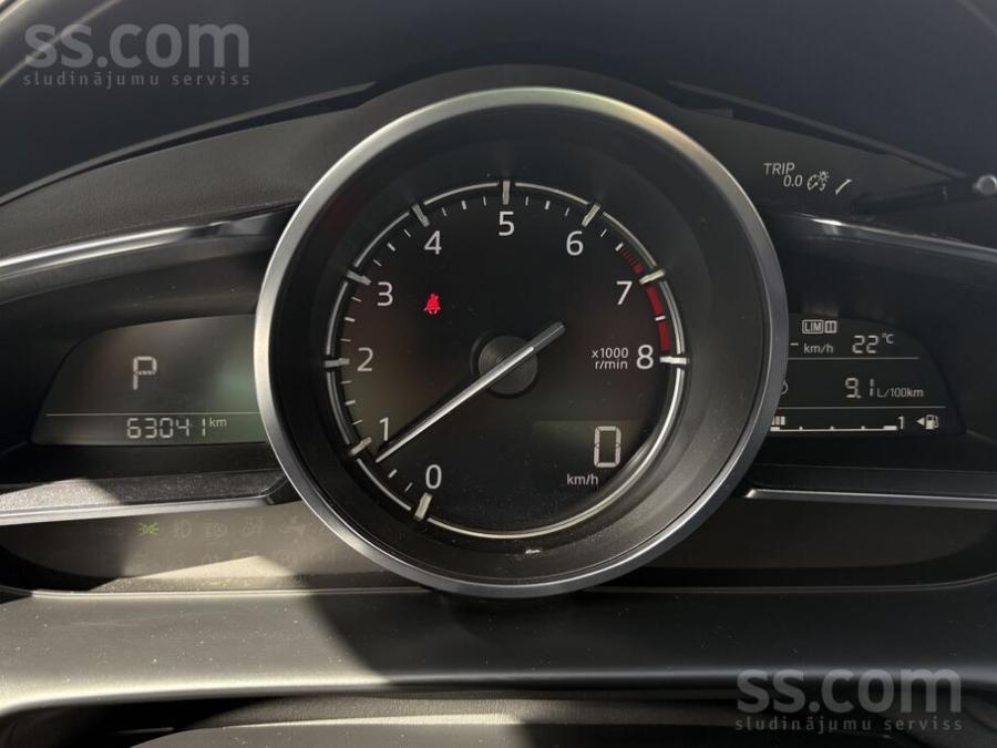 Sarkans Mazda CX-3 2018 Rīga, ar dzinēja tilpumu 2.00 L un nobraukumu 63 tūkst. km par 13900 €, foto 17 vietnē AUTOMOTO.COM.LV