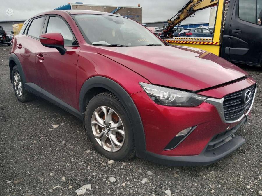 Sarkans Mazda CX-3 2019 Klaipėda, ar dzinēja tilpumu 2.00 L un nobraukumu 149 tūkst. km par 5500 €, foto 1 vietnē AUTOMOTO.COM.LV