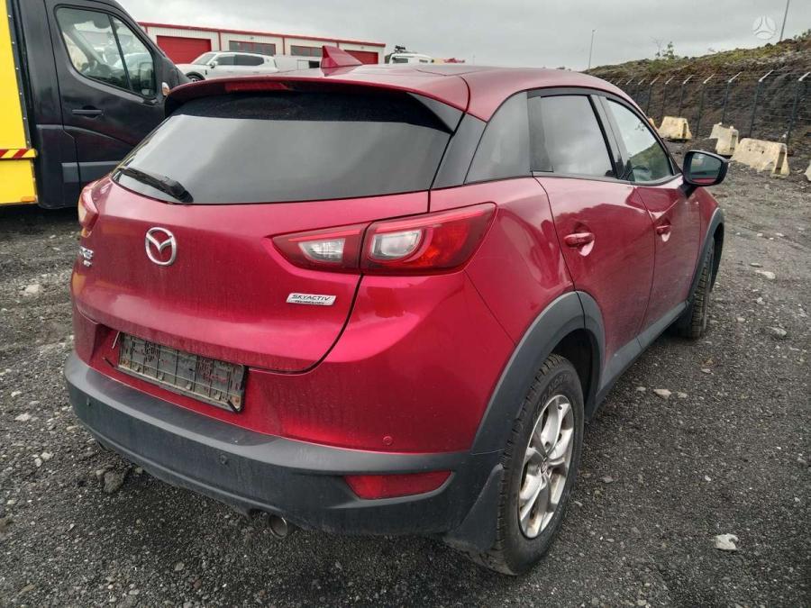 Sarkans Mazda CX-3 2019 Klaipėda, ar dzinēja tilpumu 2.00 L un nobraukumu 149 tūkst. km par 5500 €, foto 3 vietnē AUTOMOTO.COM.LV
