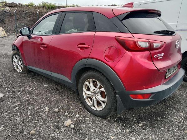 Sarkans Mazda CX-3 2019 Klaipėda, ar dzinēja tilpumu 2.00 L un nobraukumu 149 tūkst. km par 5500 €, foto 3 vietnē AUTOMOTO.COM.LV