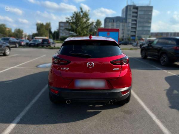 Sarkans Mazda CX-3 2019 Viļņa, ar dzinēja tilpumu 2.00 L un nobraukumu 95 tūkst. km par 15499 €, foto 5 vietnē AUTOMOTO.COM.LV