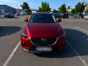 Sarkans Mazda CX-3 2019 Viļņa, ar dzinēja tilpumu 2.00 L un nobraukumu 95 tūkst. km par 15499 €, foto 3 vietnē AUTOMOTO.COM.LV