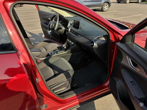Sarkans Mazda CX-3 2019 Viļņa, ar dzinēja tilpumu 2.00 L un nobraukumu 95 tūkst. km par 15499 €, foto 8 vietnē AUTOMOTO.COM.LV