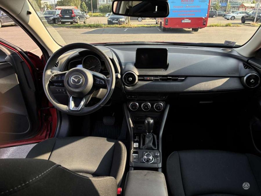 Sarkans Mazda CX-3 2019 Viļņa, ar dzinēja tilpumu 2.00 L un nobraukumu 95 tūkst. km par 15499 €, foto 12 vietnē AUTOMOTO.COM.LV