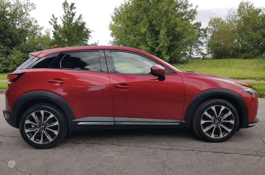 Sarkans Mazda CX-3 2019 Šauļi, ar dzinēja tilpumu 1.76 L un nobraukumu 171 tūkst. km par 9900 €, foto 6 vietnē AUTOMOTO.COM.LV