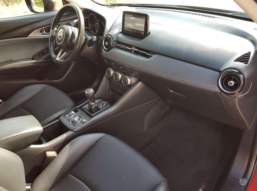 Sarkans Mazda CX-3 2019 Šauļi, ar dzinēja tilpumu 1.76 L un nobraukumu 171 tūkst. km par 9900 €, foto 10 vietnē AUTOMOTO.COM.LV