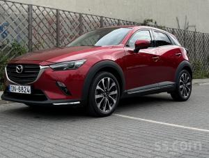 Sarkans Mazda CX-3 2019 Liepāja, ar dzinēja tilpumu 2.00 L un nobraukumu 108 tūkst. km par 13100 €, foto 1 vietnē AUTOMOTO.COM.LV