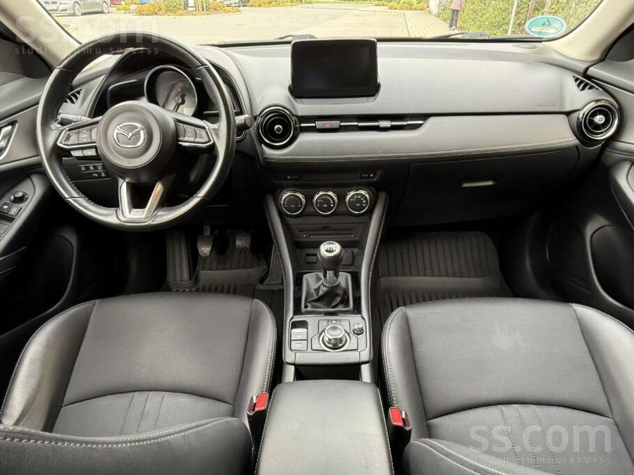 Sarkans Mazda CX-3 2019 Liepāja, ar dzinēja tilpumu 2.00 L un nobraukumu 108 tūkst. km par 13100 €, foto 6 vietnē AUTOMOTO.COM.LV