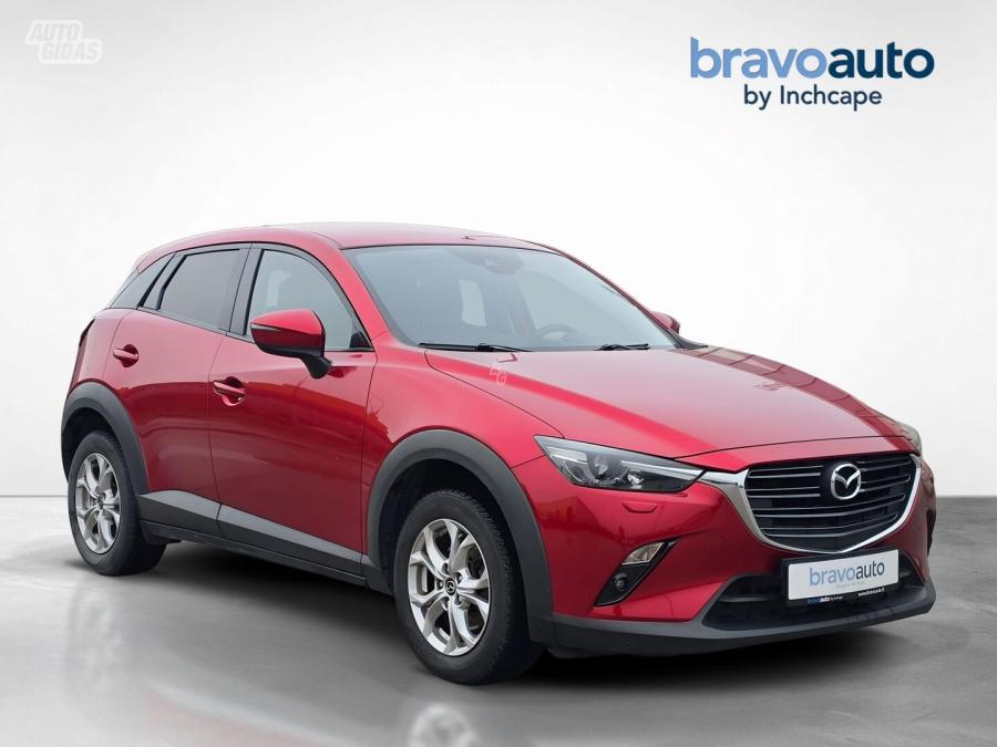 Red Mazda CX-3 2019 in Klaipeda, with an engine capacity of 2.00 L and mileage of 75 thousand km for 15991 €, photo 8 on AUTOMOTO.COM.LV