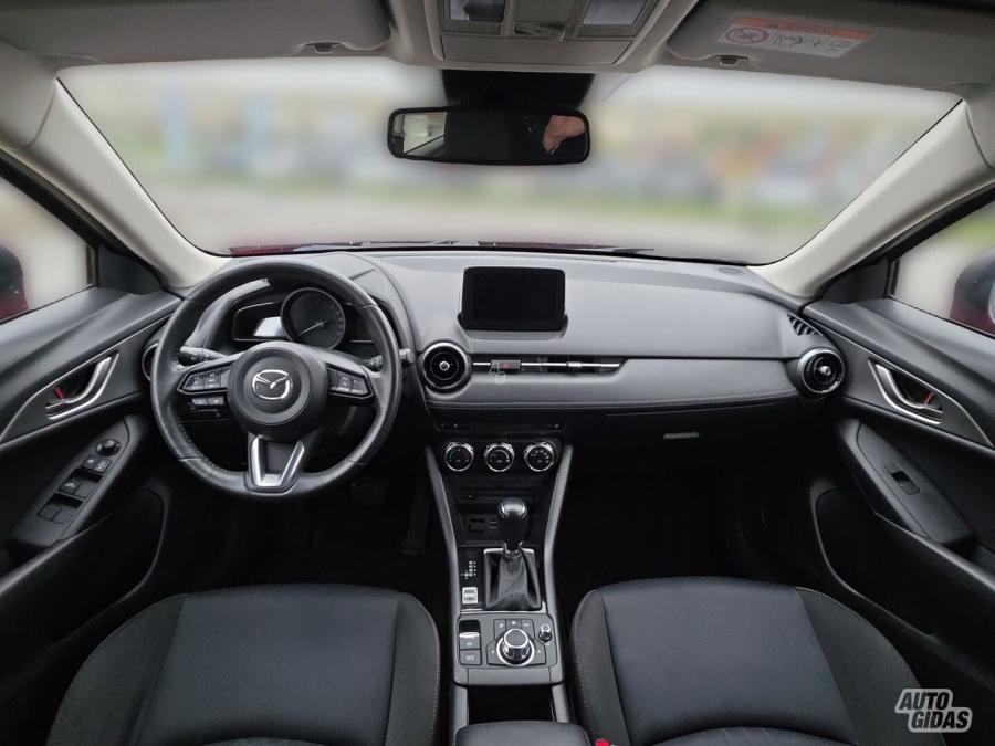 Red Mazda CX-3 2019 in Klaipeda, with an engine capacity of 2.00 L and mileage of 75 thousand km for 15991 €, photo 11 on AUTOMOTO.COM.LV