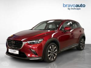 Sarkans Mazda CX-3 2021 Viļņa, ar dzinēja tilpumu 2.00 L un nobraukumu 105 tūkst. km par 18900 €, foto  vietnē AUTOMOTO.COM.LV