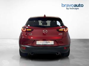 Red Mazda CX-3 2021 in Vilnius, with an engine capacity of 2.00 L and mileage of 105 thousand km for 18900 €, photo 4 on AUTOMOTO.COM.LV