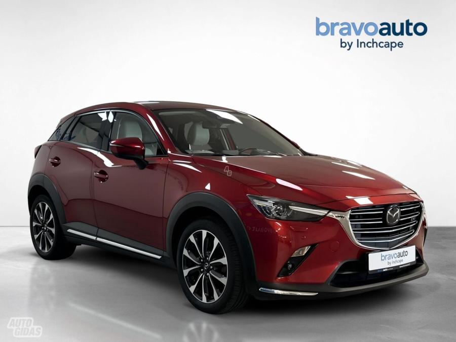 Red Mazda CX-3 2021 in Vilnius, with an engine capacity of 2.00 L and mileage of 105 thousand km for 18900 €, photo 7 on AUTOMOTO.COM.LV