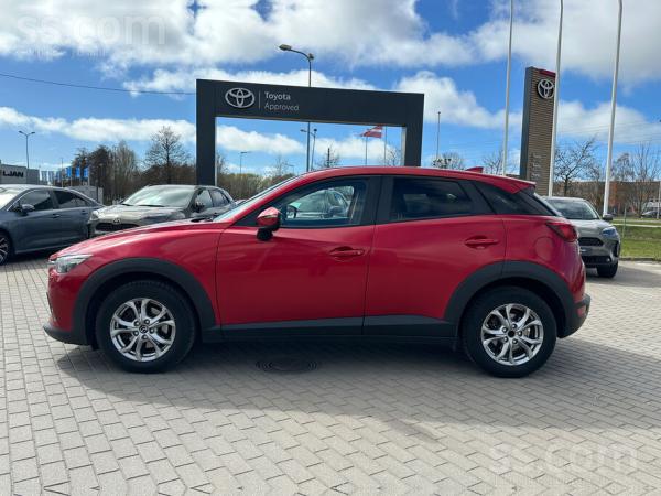 Sarkans Mazda CX-3 2015 Liepāja, ar dzinēja tilpumu 2.00 L un nobraukumu 135 tūkst. km par 10700 €, foto 2 vietnē AUTOMOTO.COM.LV