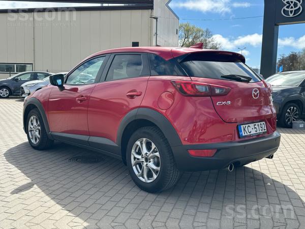 Sarkans Mazda CX-3 2015 Liepāja, ar dzinēja tilpumu 2.00 L un nobraukumu 135 tūkst. km par 10700 €, foto 3 vietnē AUTOMOTO.COM.LV