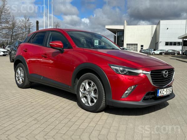 Sarkans Mazda CX-3 2015 Liepāja, ar dzinēja tilpumu 2.00 L un nobraukumu 135 tūkst. km par 10700 €, foto 4 vietnē AUTOMOTO.COM.LV