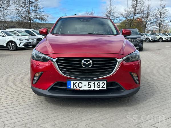 Sarkans Mazda CX-3 2015 Liepāja, ar dzinēja tilpumu 2.00 L un nobraukumu 135 tūkst. km par 10700 €, foto 7 vietnē AUTOMOTO.COM.LV
