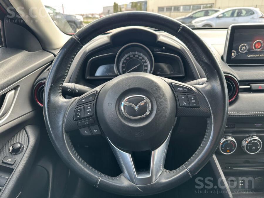 Sarkans Mazda CX-3 2015 Liepāja, ar dzinēja tilpumu 2.00 L un nobraukumu 135 tūkst. km par 10700 €, foto 12 vietnē AUTOMOTO.COM.LV