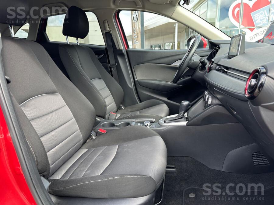 Sarkans Mazda CX-3 2015 Liepāja, ar dzinēja tilpumu 2.00 L un nobraukumu 135 tūkst. km par 10700 €, foto 16 vietnē AUTOMOTO.COM.LV