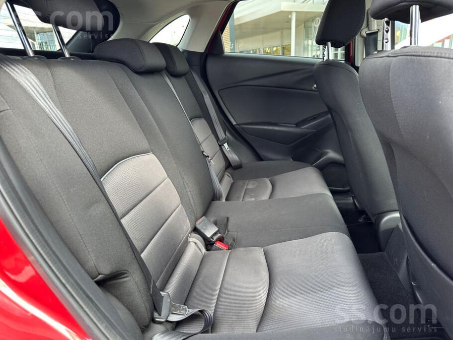 Sarkans Mazda CX-3 2015 Liepāja, ar dzinēja tilpumu 2.00 L un nobraukumu 135 tūkst. km par 10700 €, foto 17 vietnē AUTOMOTO.COM.LV