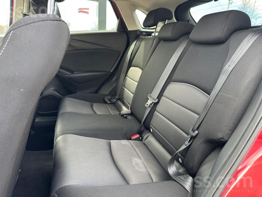 Sarkans Mazda CX-3 2015 Liepāja, ar dzinēja tilpumu 2.00 L un nobraukumu 135 tūkst. km par 10700 €, foto 19 vietnē AUTOMOTO.COM.LV